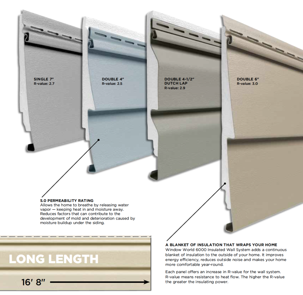 Window World 6000 Vinyl Siding | Window World TX